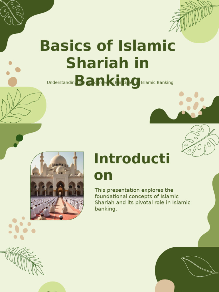 Basics of Islamic Shariah (2) | PDF | Islamic Banking And Finance | Sharia
