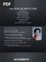 Case Study of Nida Blanca | PDF | Justice | Crime & Violence