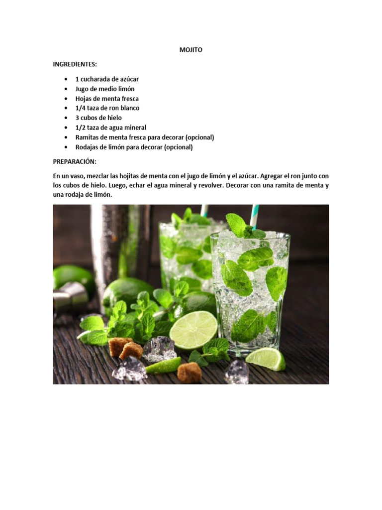 MOJITO | PDF