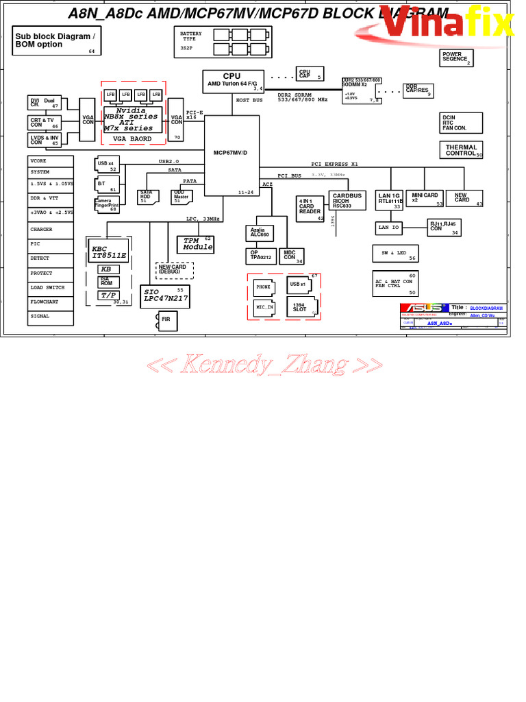 A8n-Dc MB R1.1 | PDF | Physical Layer Protocols | Computer Hardware