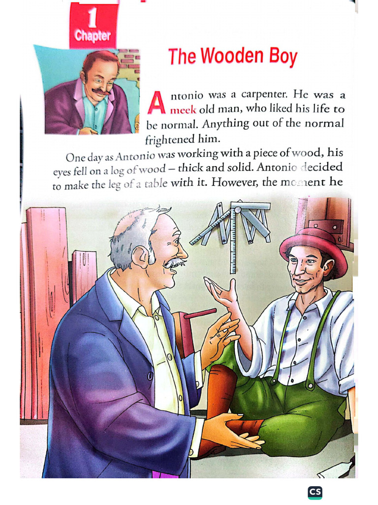 Pinocchio Chapter 1 and 2 | PDF