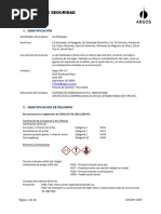 Hds Cemento Argos | PDF | Cemento | Residuos