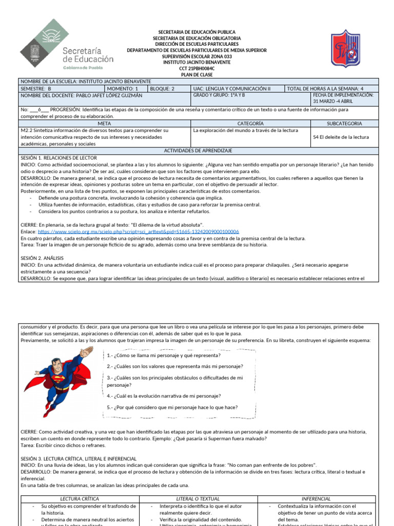 Progresión 6 - B | PDF