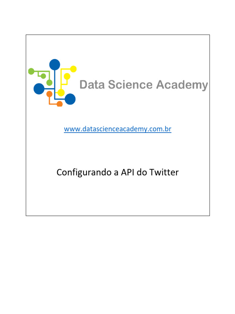 Configurando API Do Twitter-V2 | PDF | Aplicativo para celular ...