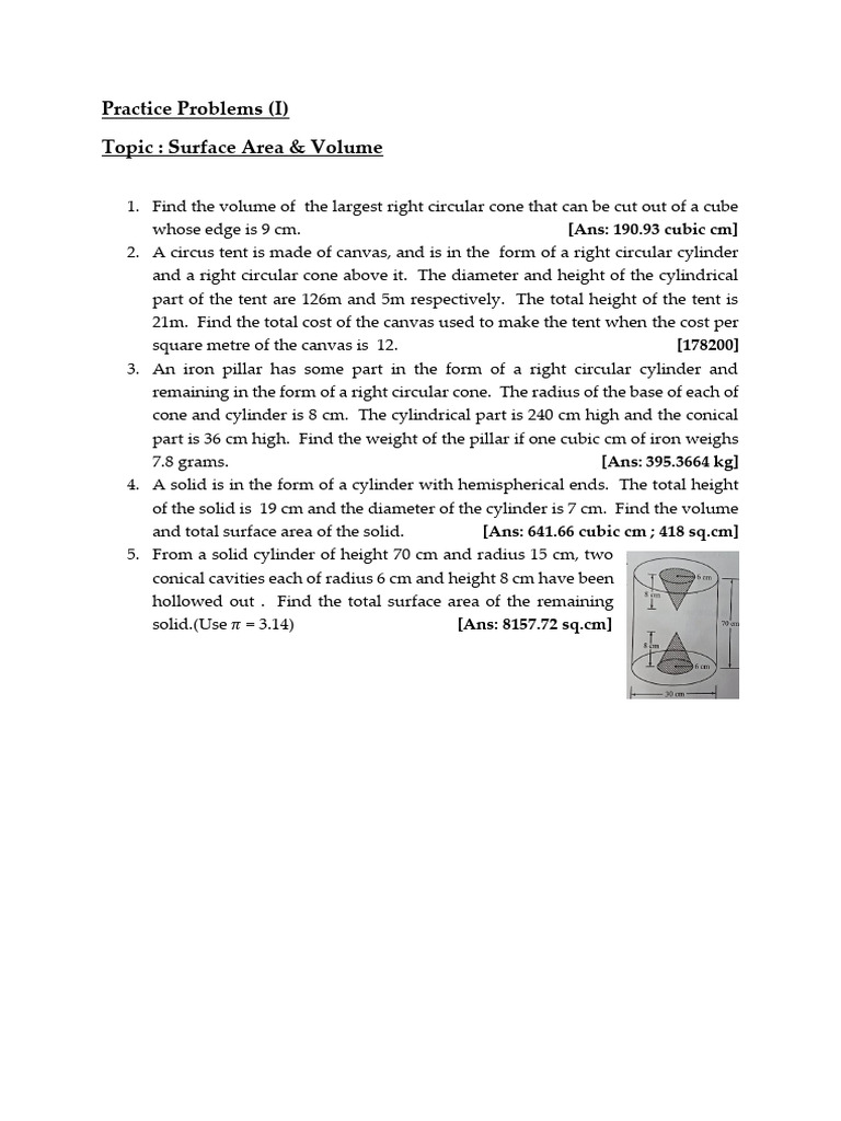 Practice Problems (SAV) - 1 | PDF