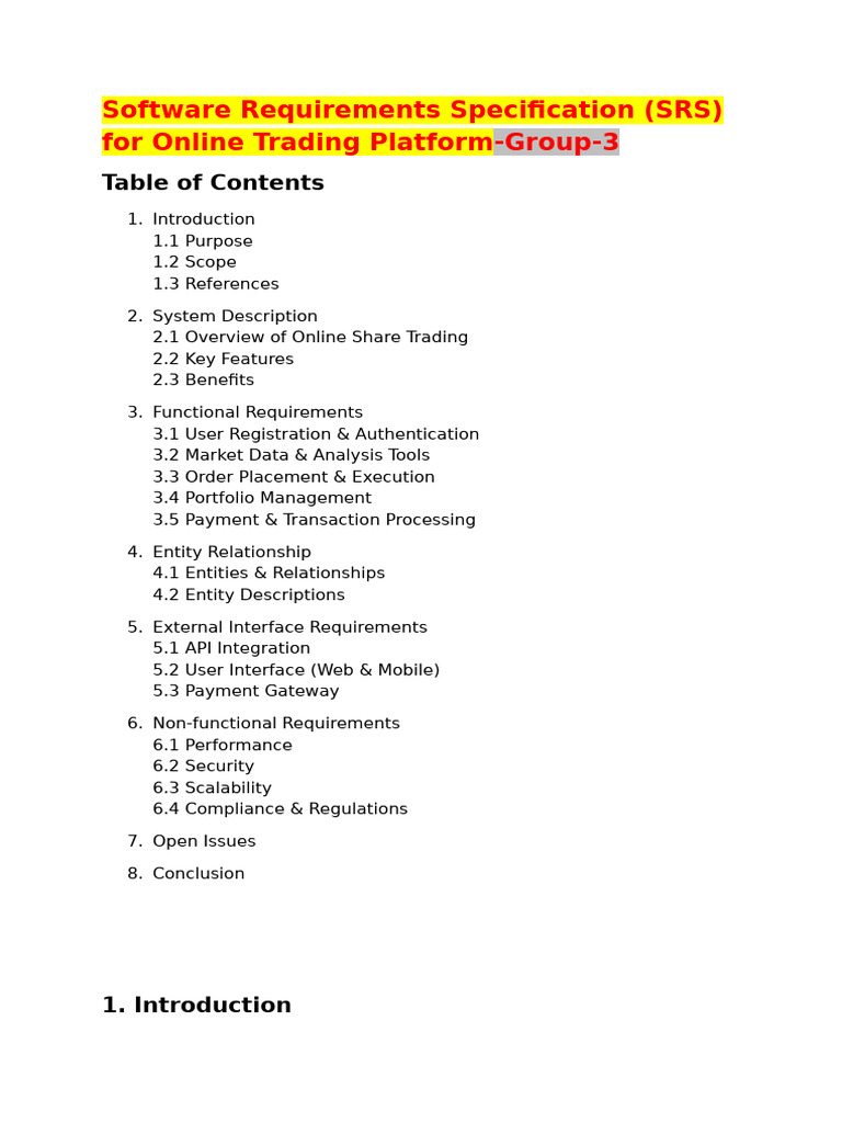 Software Requirements Specification | PDF | Regulatory Compliance | Analytics