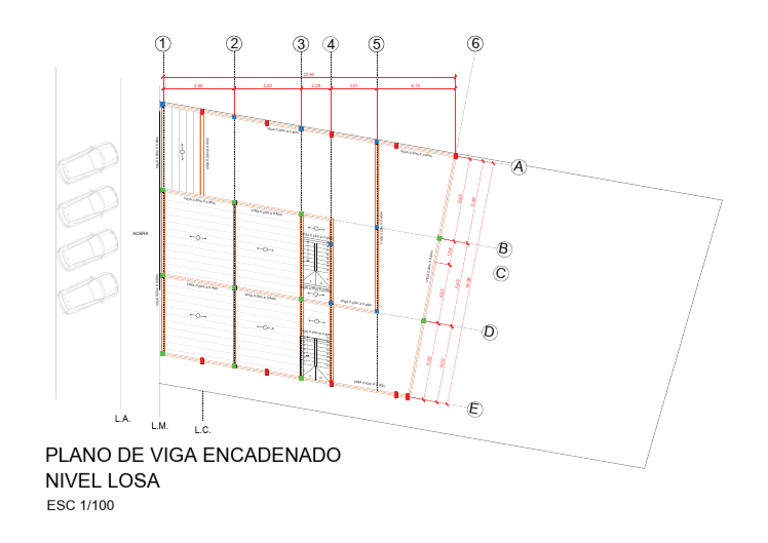 Detalle de Vigas de Encadenado | PDF