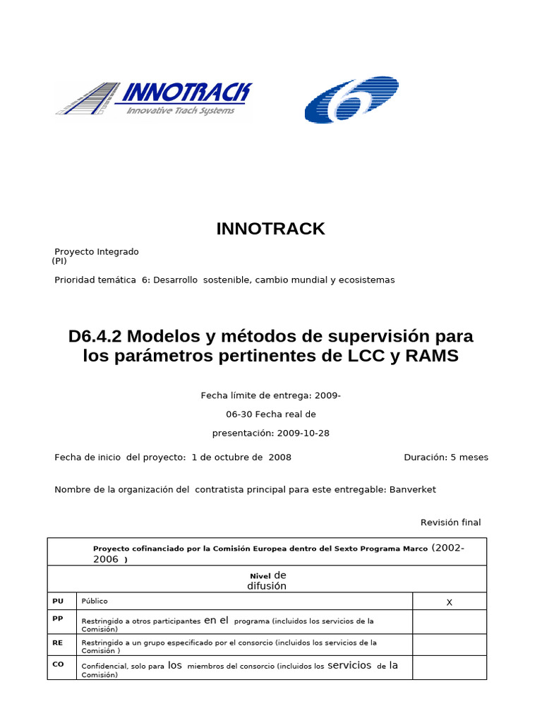 D642-F2-Monitoring - Methods - For - LCC - and - Rams Spanish | PDF ...