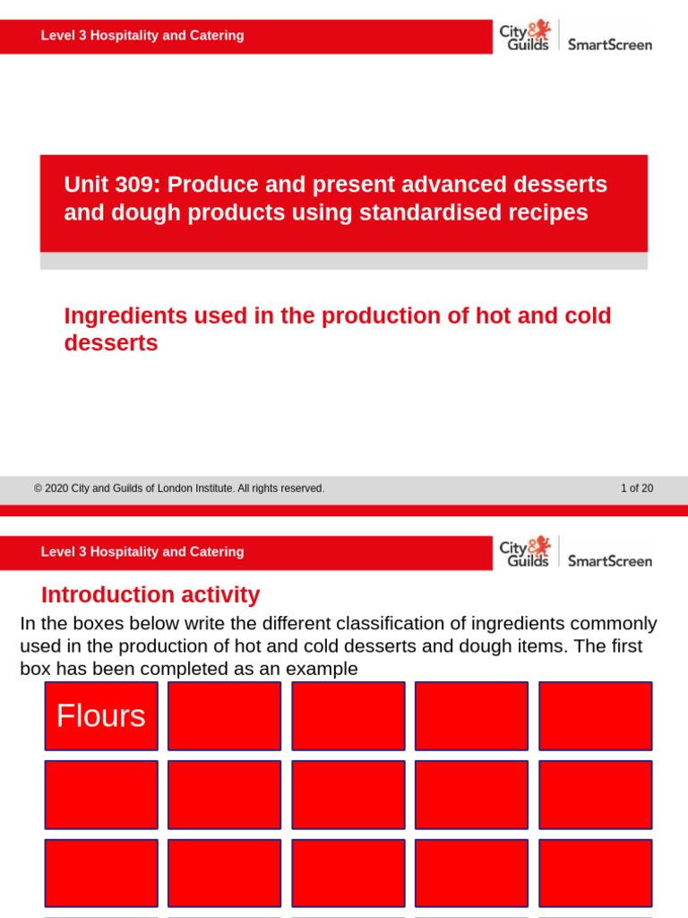 8064_l3_309_PPT1 pptx | PDF | Flour | Cream
