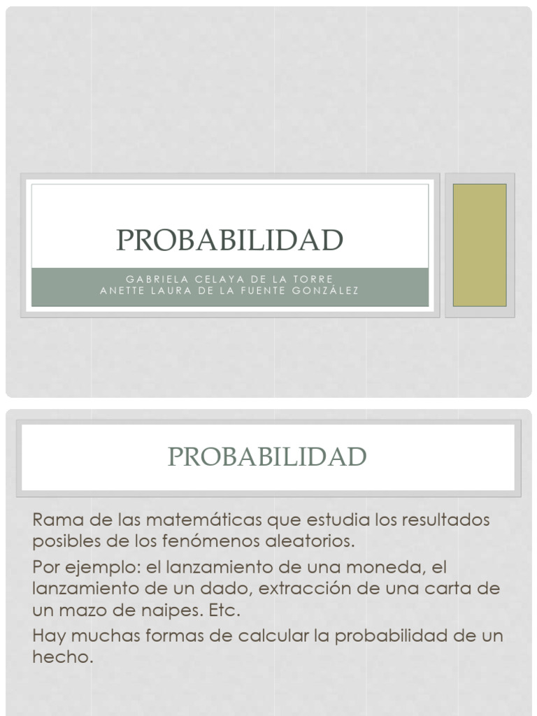 Probabilidad Clasica 150121231853 Conversion Gate01 | PDF