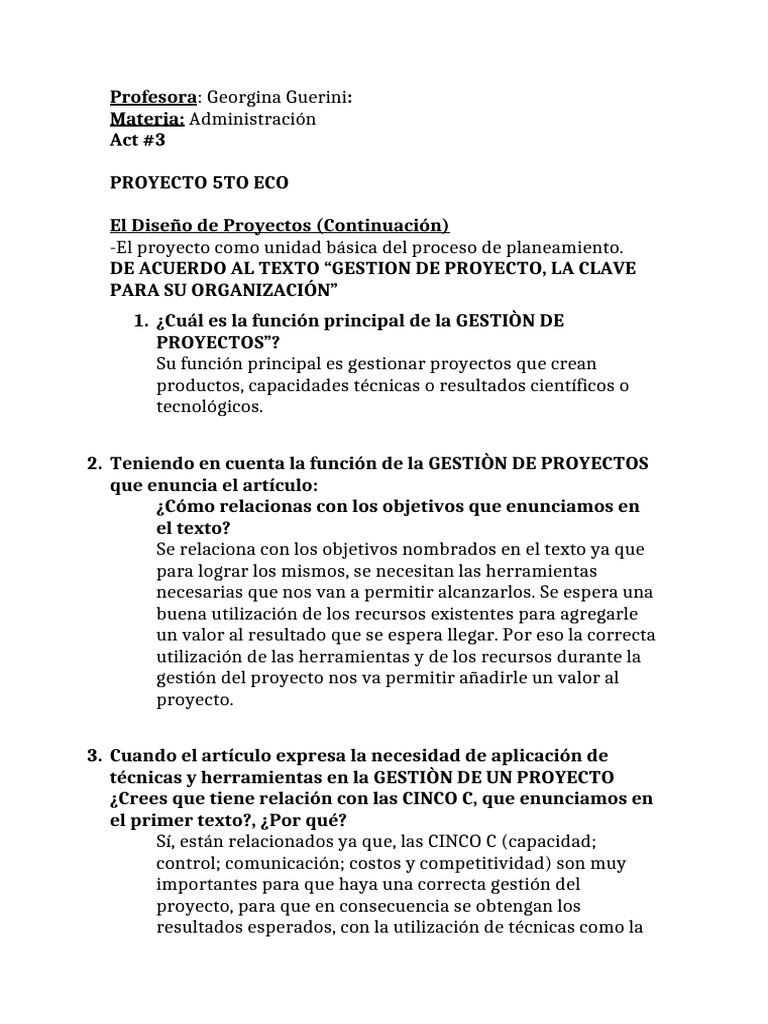 Unidad #1 - Micro Act #3solucion | PDF | Calidad (comercial) | Economias