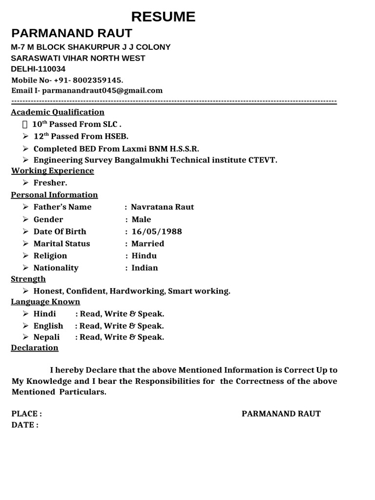 Parmanand Raut | PDF