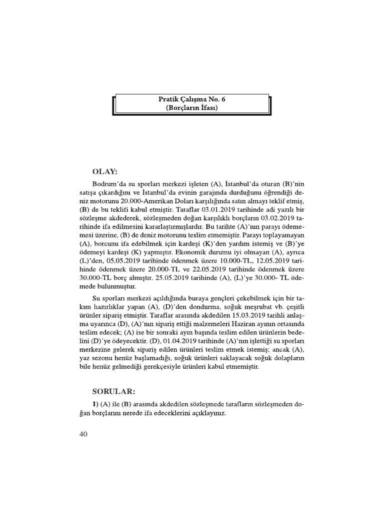 İfa - Ifa Etmeme Pratikler | PDF