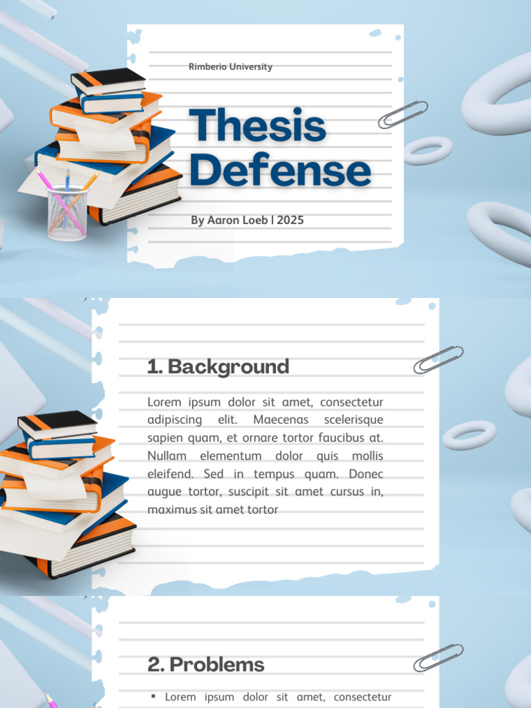 Thesis Defence | PDF