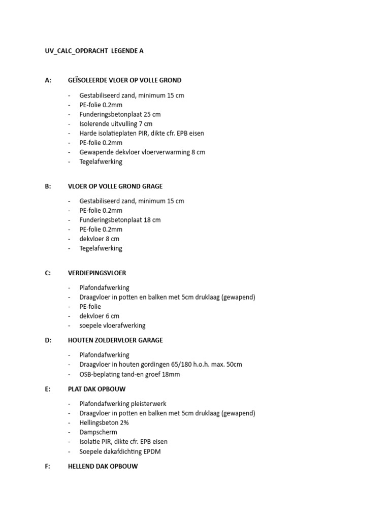 UV_CALC_OPDRACHT 1 LEGENDE A (1) | PDF