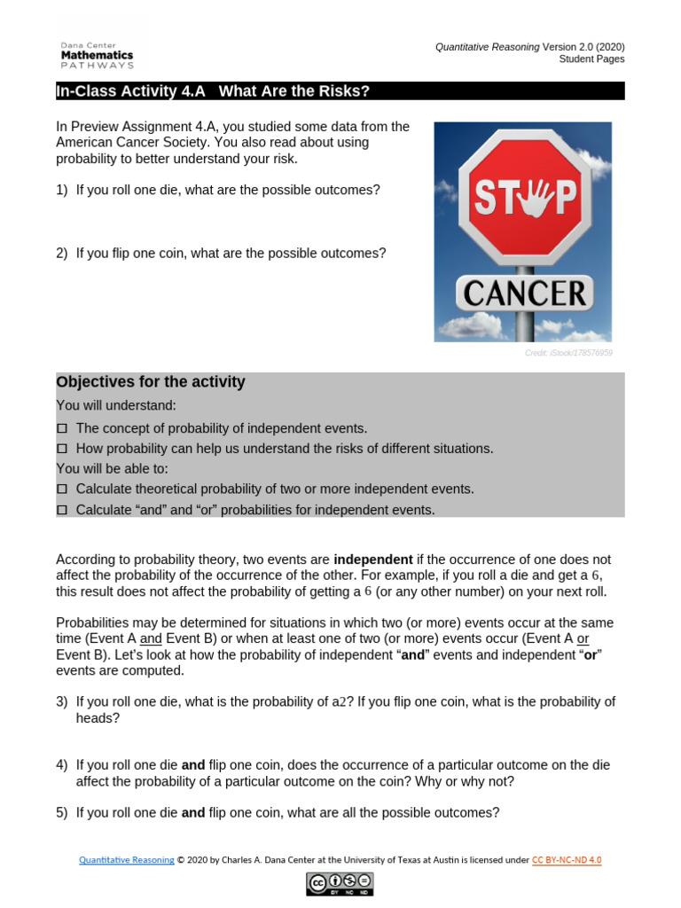 Understanding Probability of Events | PDF | Probability | Risk