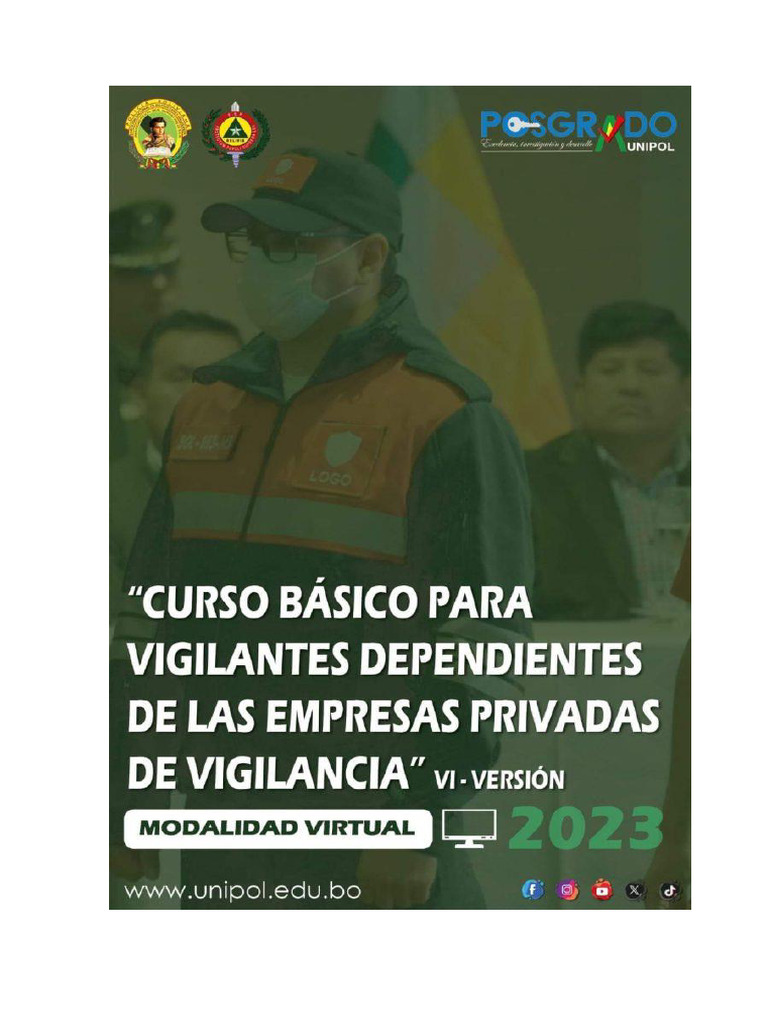 Curso Basico de Vigilantes | PDF