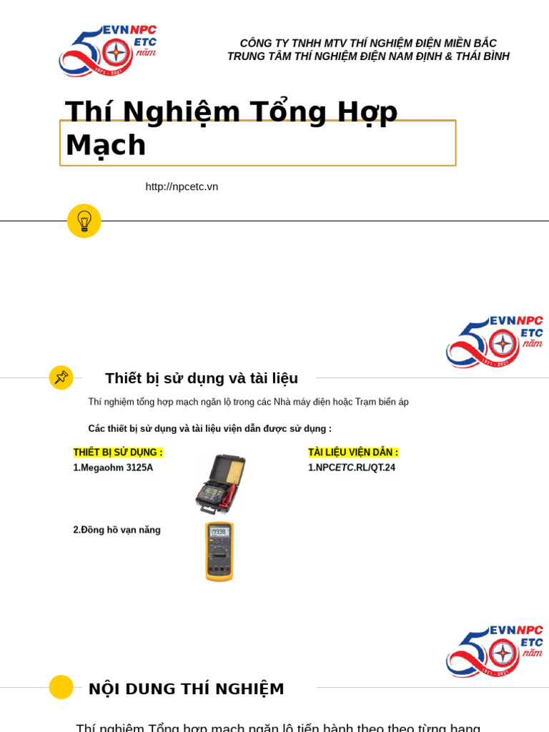 Thi Nghiem Tong Hop Mach | PDF