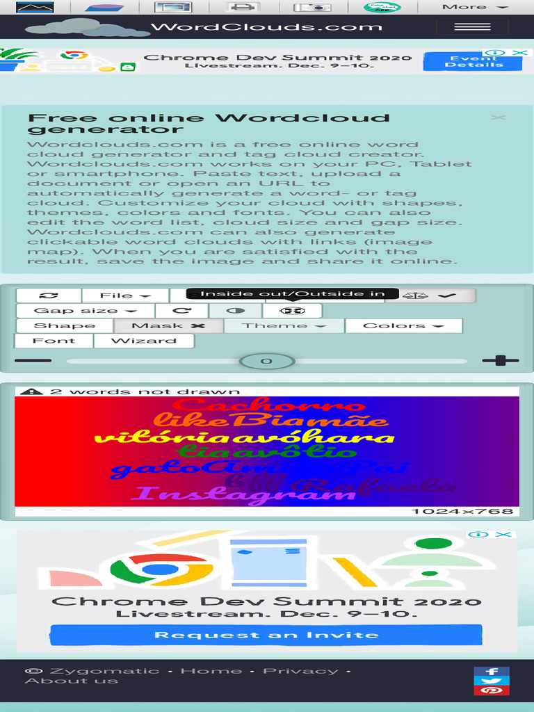 Free Word Cloud Generator Online | PDF
