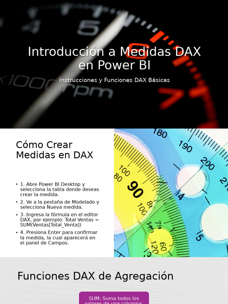 Introducción a Medidas DAX en Power BI | PDF | Matemáticas Aplicadas