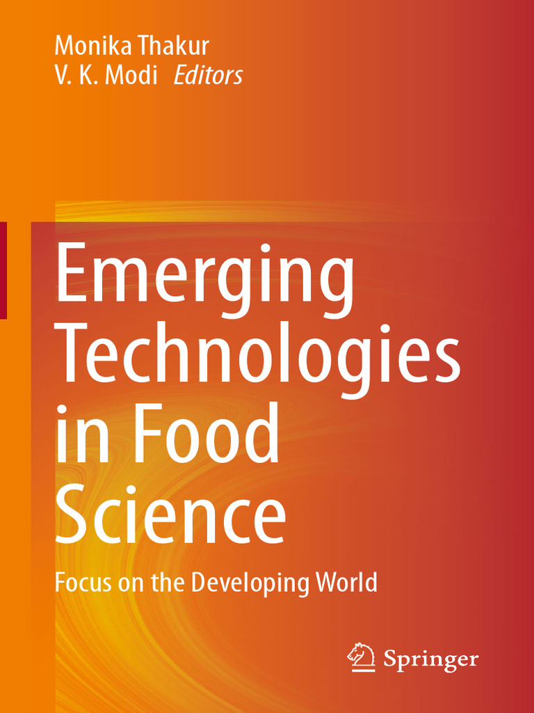 Emerging Technologies in Food Science 1710326864 | PDF