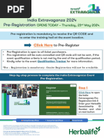 India Extravaganza 2025 - HPL Reception Updated Flyer | PDF