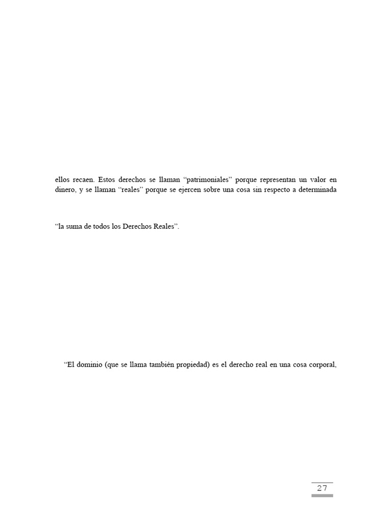 Dominio_y_Otros_Derechos_Reales_Troncoso | PDF | Propiedad | Condominio