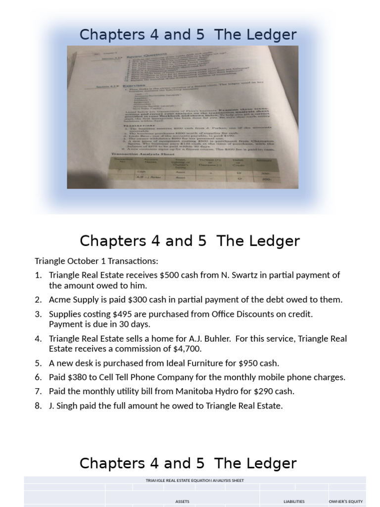 PM Chapters 4 and 5 Lesson 21 | PDF | Debits And Credits | Financial Services