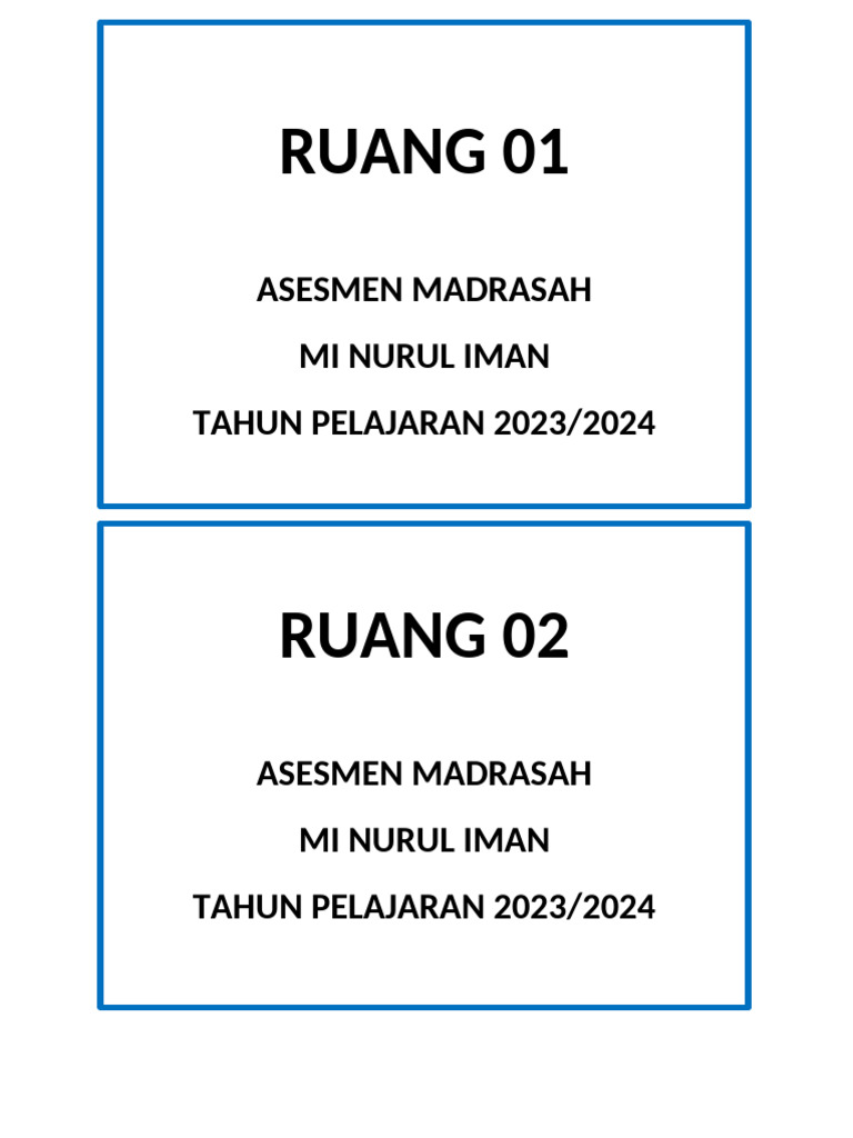 Cover Map Ruang | PDF