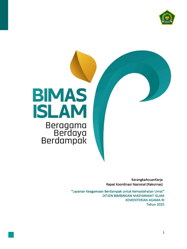 Tor Rakornas Bimas Islam 2025 170325 | PDF