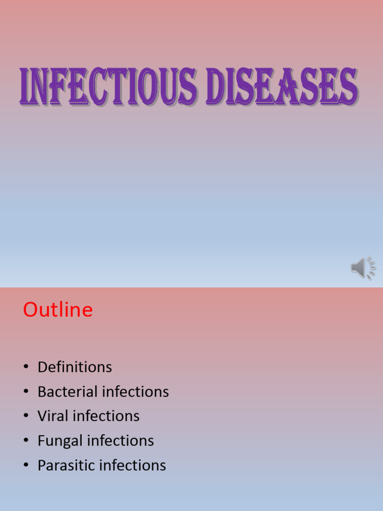 Overview of Infectious Diseases | PDF | Anthrax | Sepsis