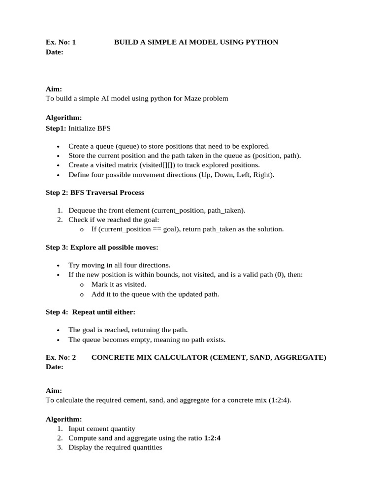 For Studnets Updated Labmanual After Approval | PDF | Parameter ...