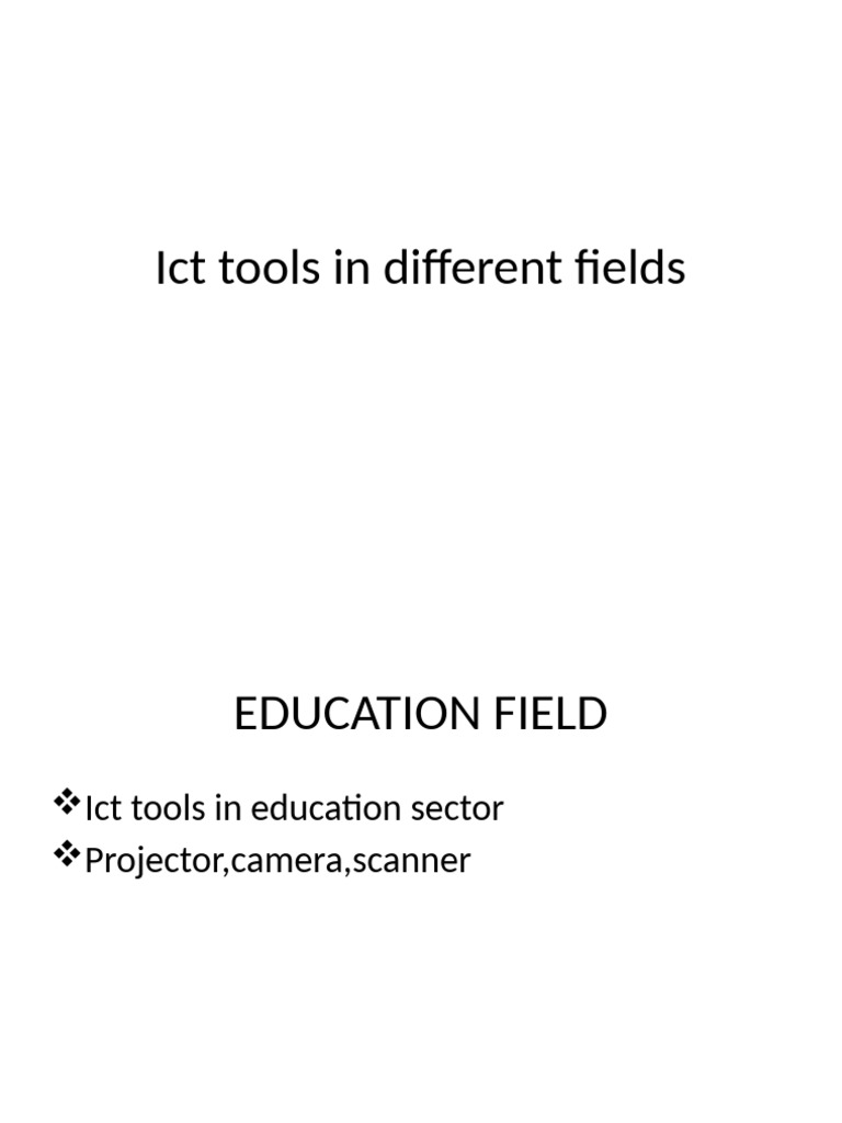 Ict Tools | PDF