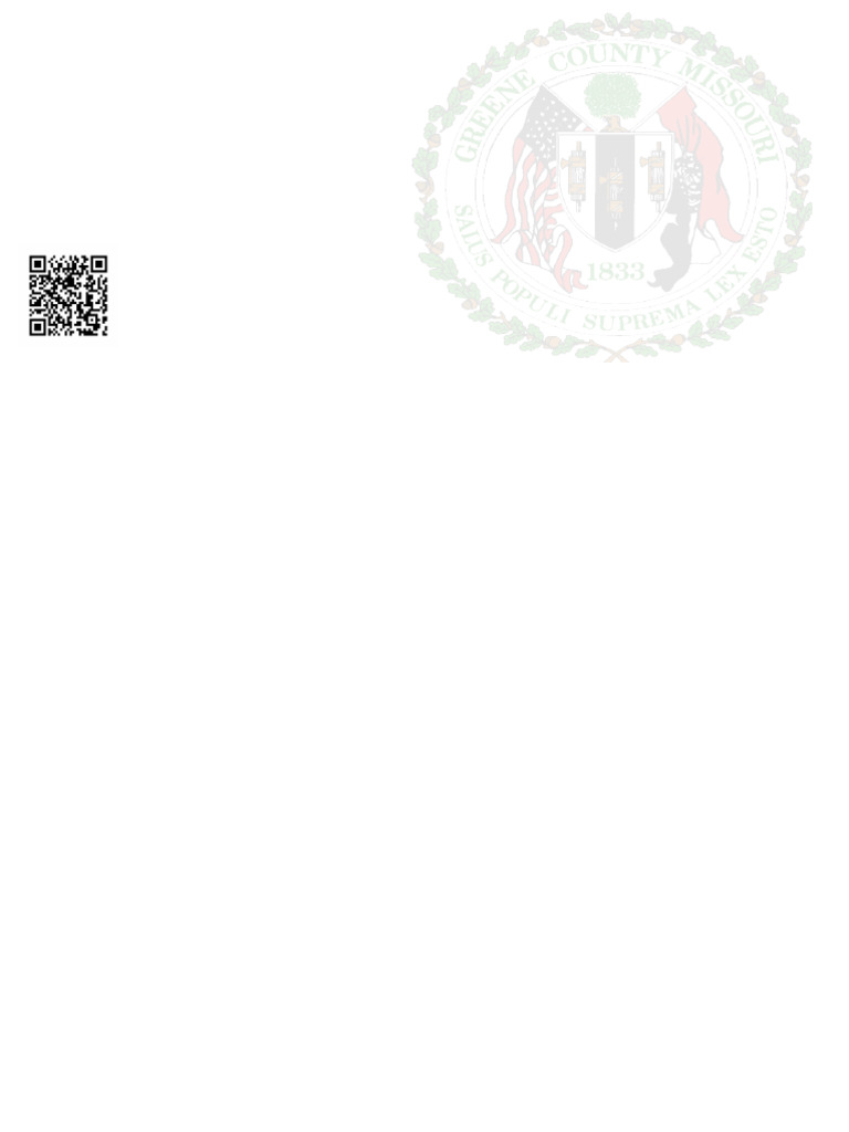 Greene County 2024 Tax Receipt | PDF
