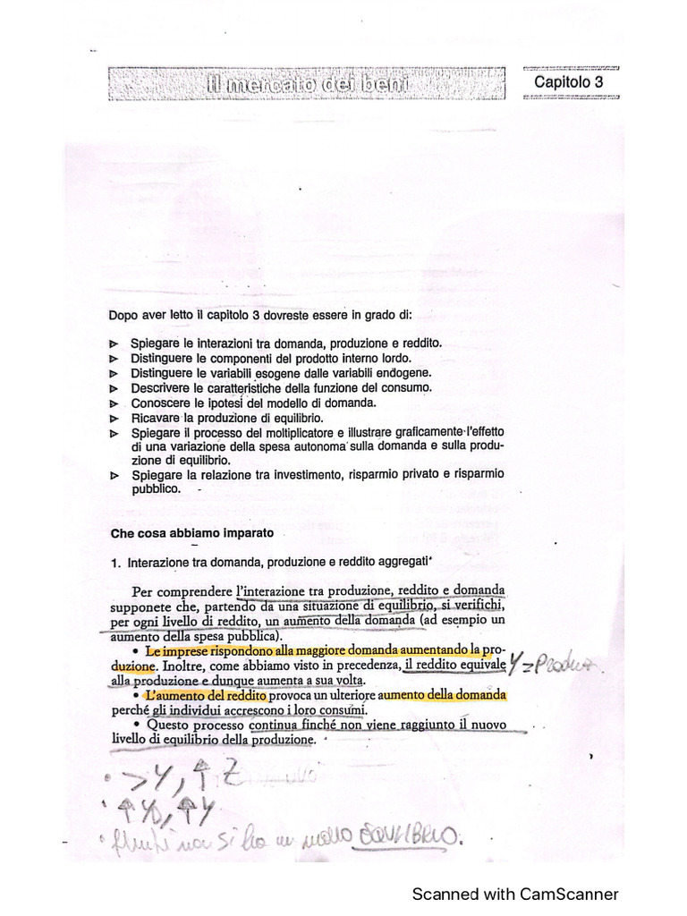 capitolo 3 esercizi | PDF