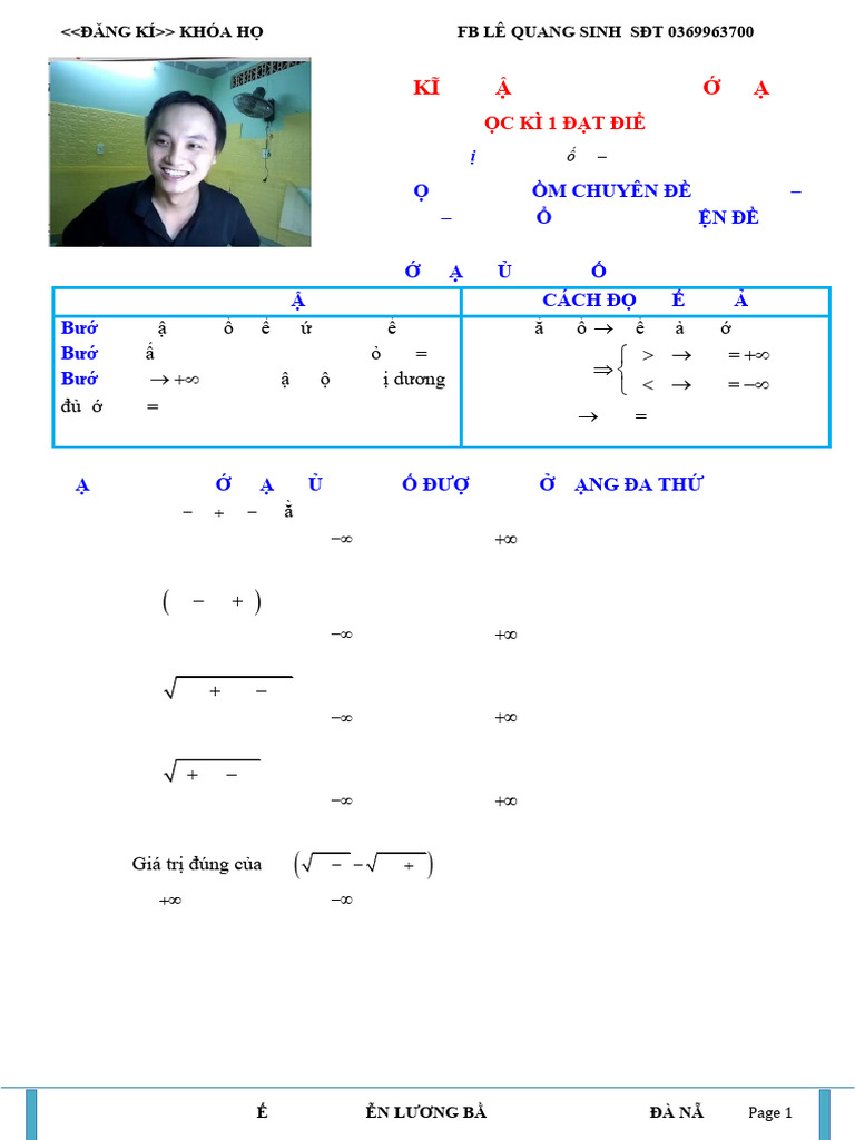 Casio Full D NG Chương Gi I H N | PDF