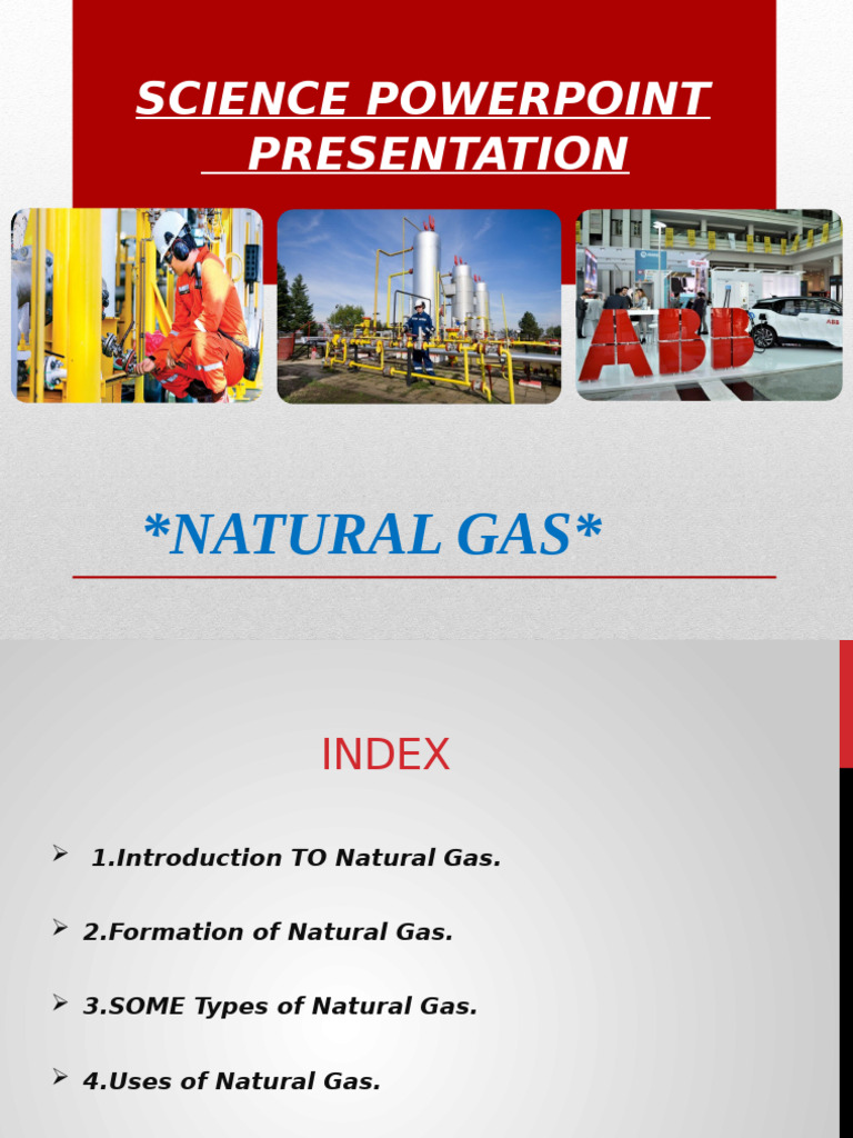 Manvith PPT On Natural Gas | PDF | Natural Gas | Gases