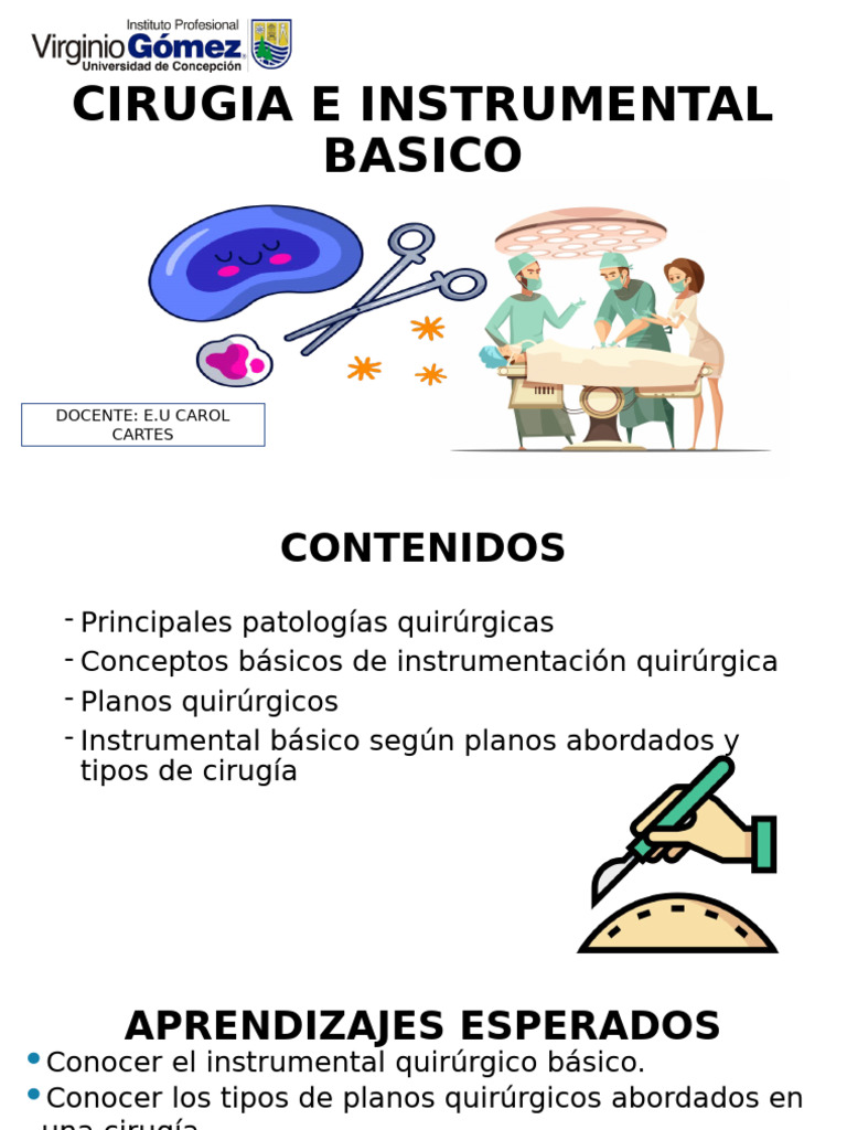 INSTRUMENTAL BASICO DE CIRUGIA PARTE 1 | PDF | Músculo | Cirugía