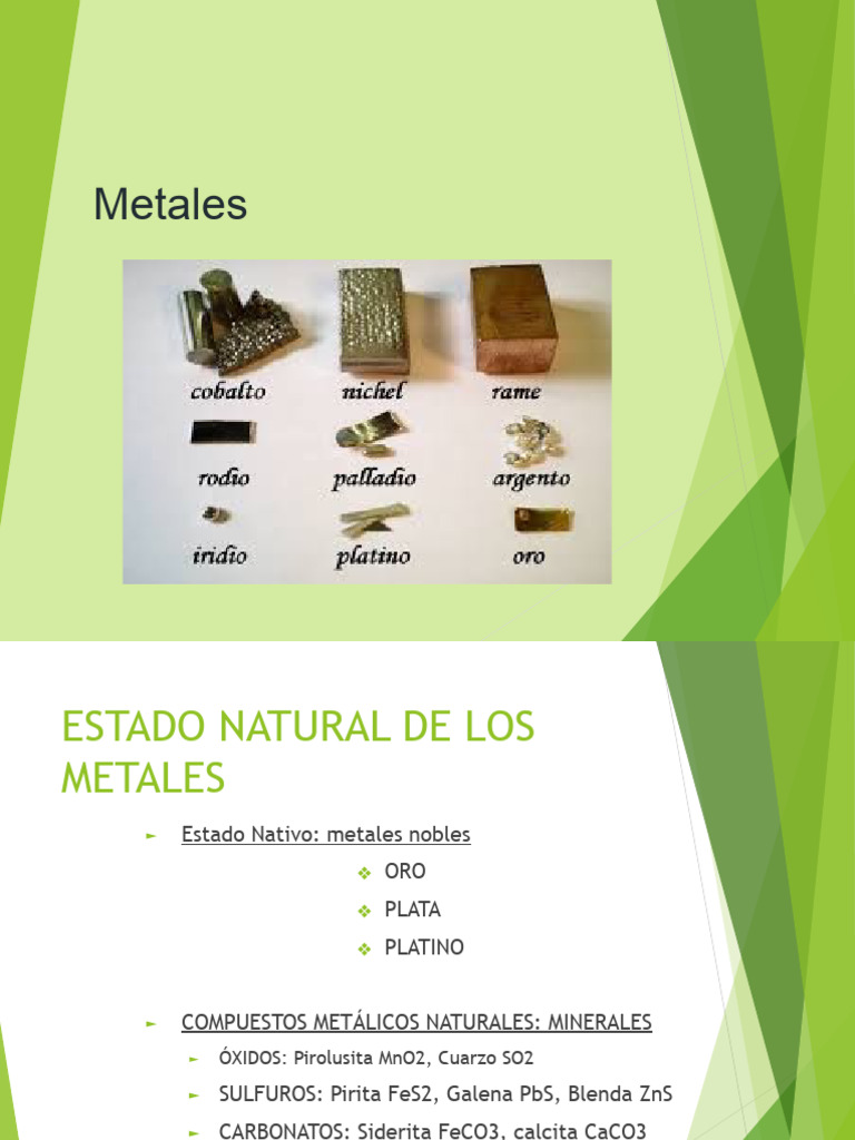 Propiedades y Metalurgia de Metales | PDF | Rieles | Cobre