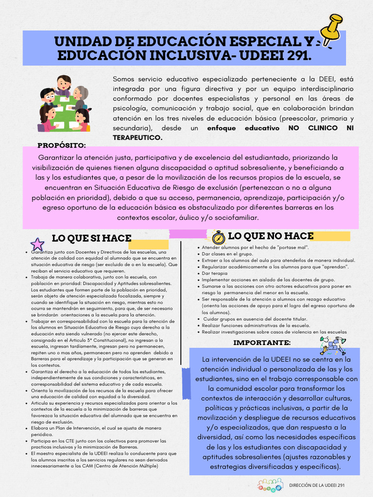 Cartel Informativo Udeei | PDF | Escuelas | Enseñando