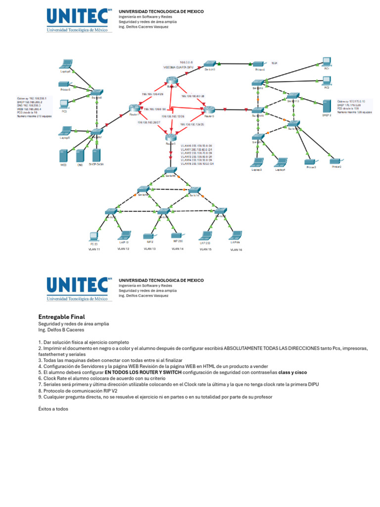 Entregable 2 - Topologia - 25-1 | PDF