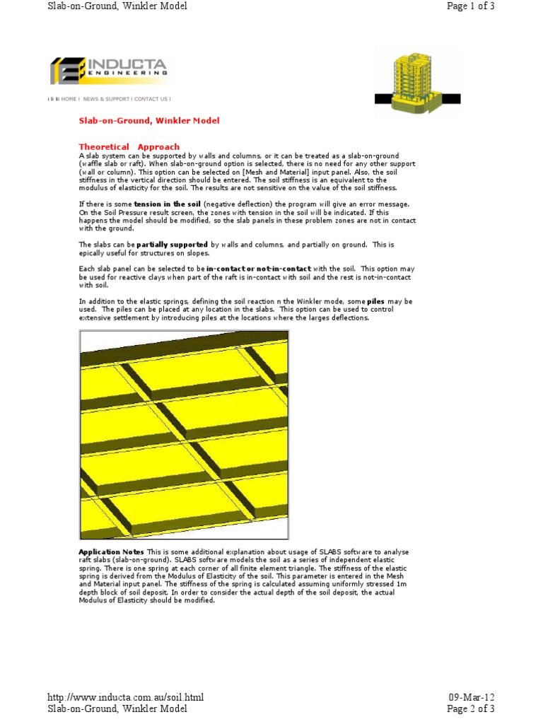Soil Winkler's Model | PDF | Young's Modulus | Elasticity (Physics)