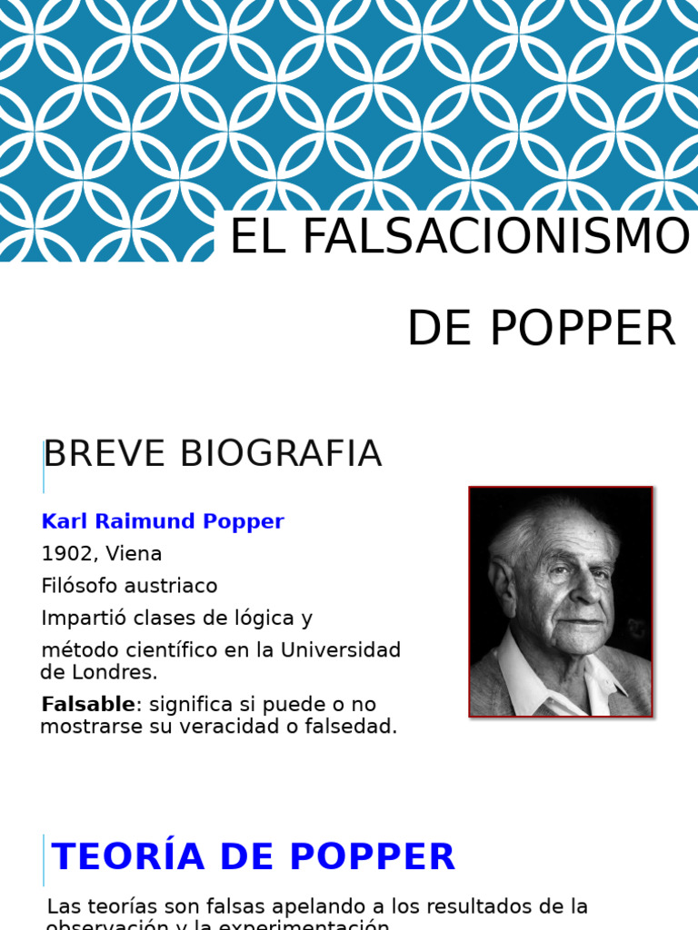 5 El Falsacionismo de Popper | PDF
