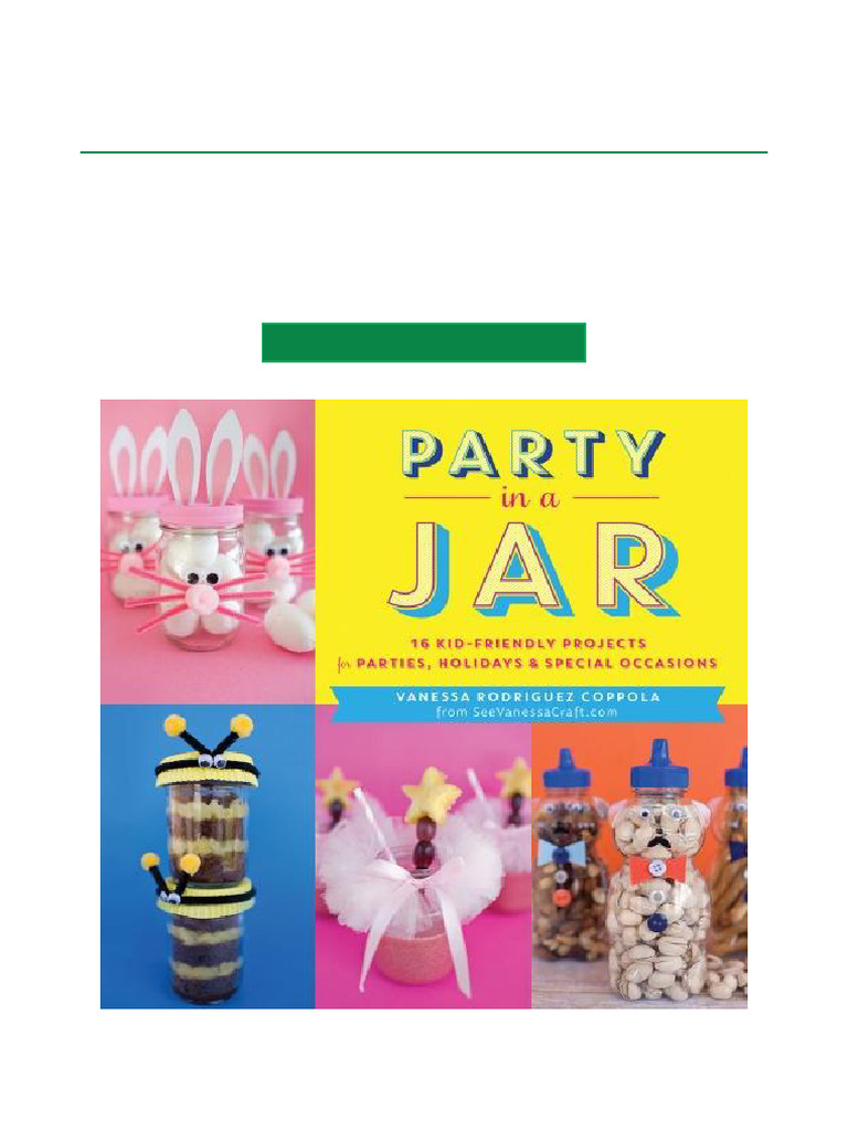 Party in A Jar 16 Kid Friendly Jar Projects For Parties, Holidays ...