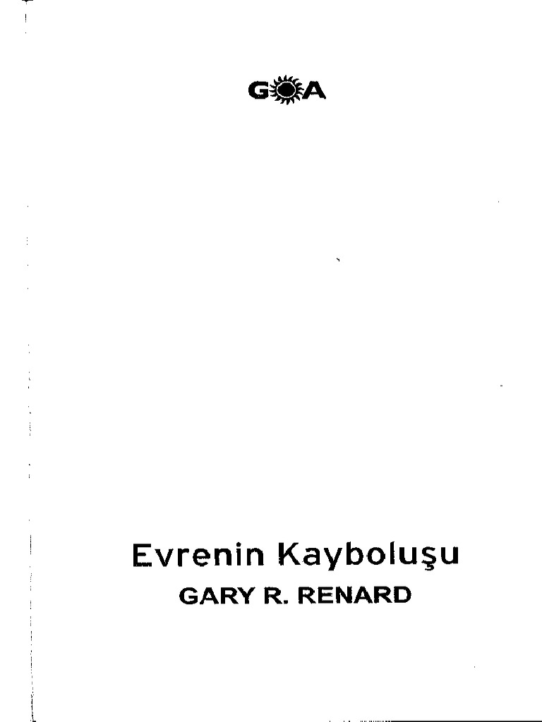 Gary Renard - Evrenin Kayboluşu | PDF