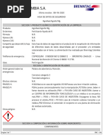 Ficha Técnica del Argón | PDF | Argón | Gases