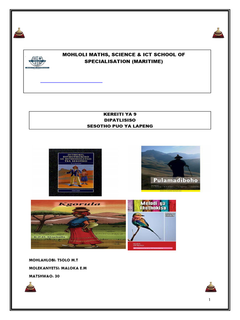 Grade 9 Research on Thothokiso | PDF