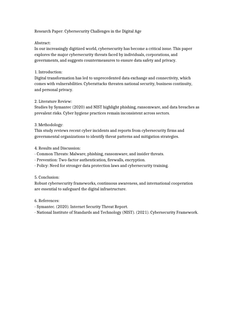 Research_Paper_Cybersecurity_Digital_Age | PDF