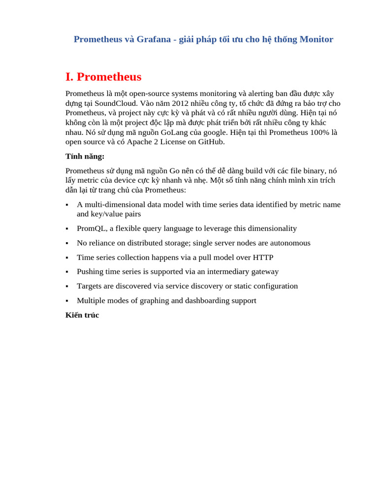 Prometheus Grafana | PDF