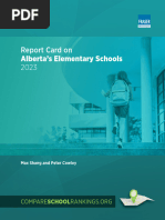 Alberta Elementary School Rankings 2024 | PDF | Teachers | Edmonton